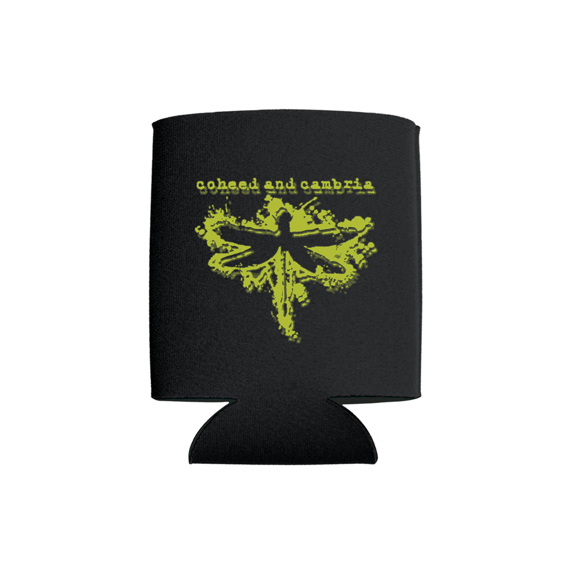 Halftone Dragonfly Koozie – Coheed and Cambria