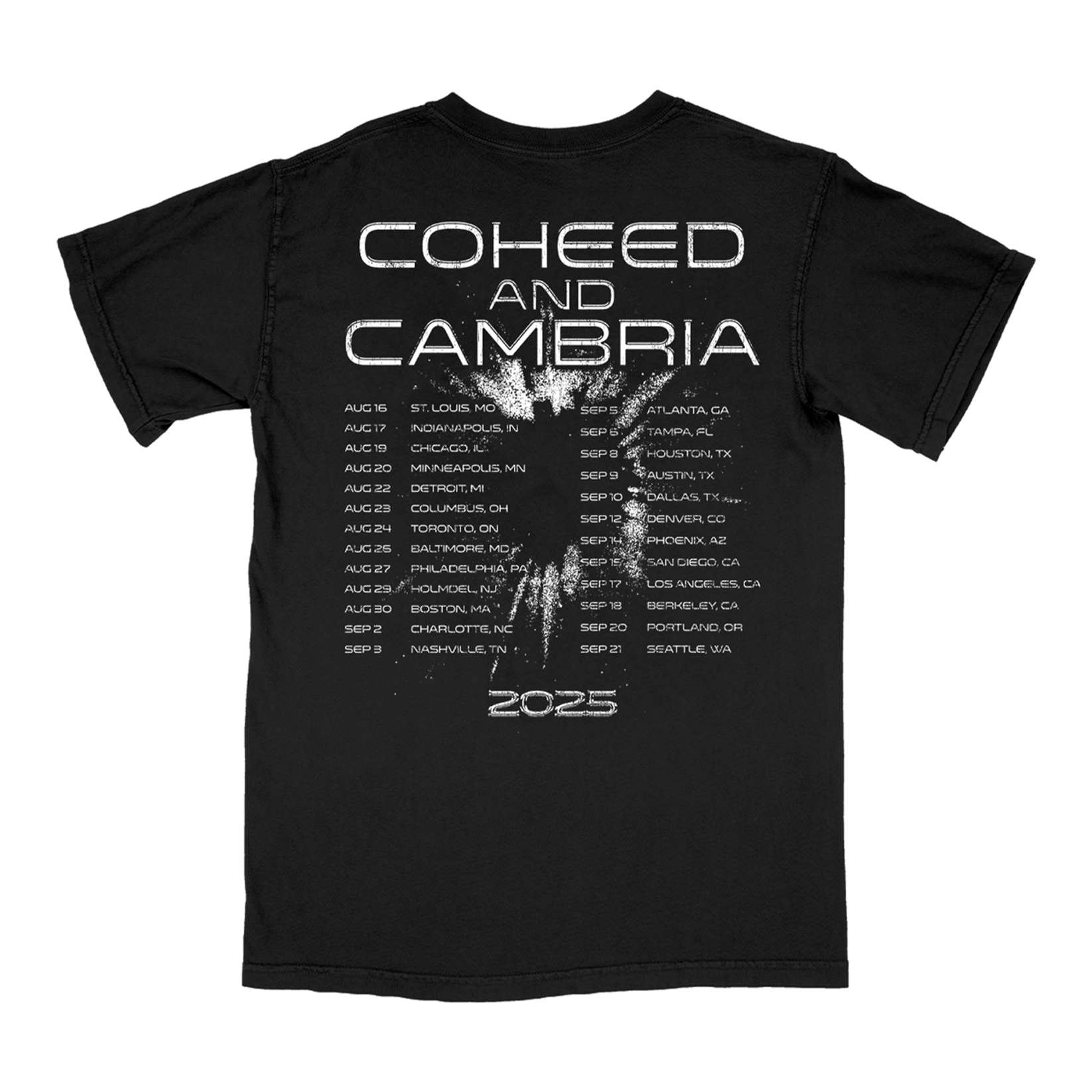 Stone Keywork Fall Tour T-Shirt – Coheed and Cambria